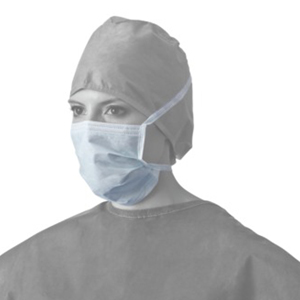 Medline Sensitive Skin Type II Surgical Face Masks Blue (Adult)