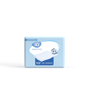 OUIDE80121430 | iD Essential Underpads Extra Plus (40 x 60 cm) | Pack ...