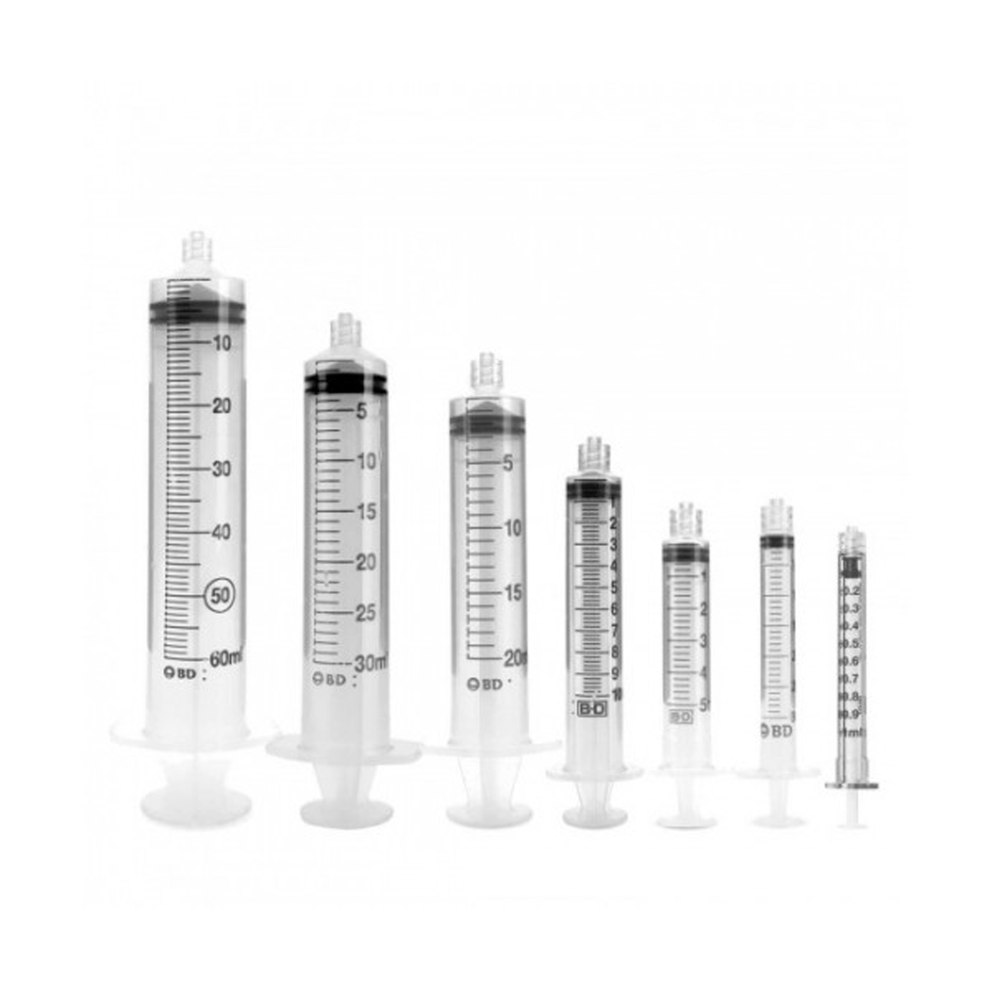 Emerald Luer Slip Concentric Syringes (10 ml)